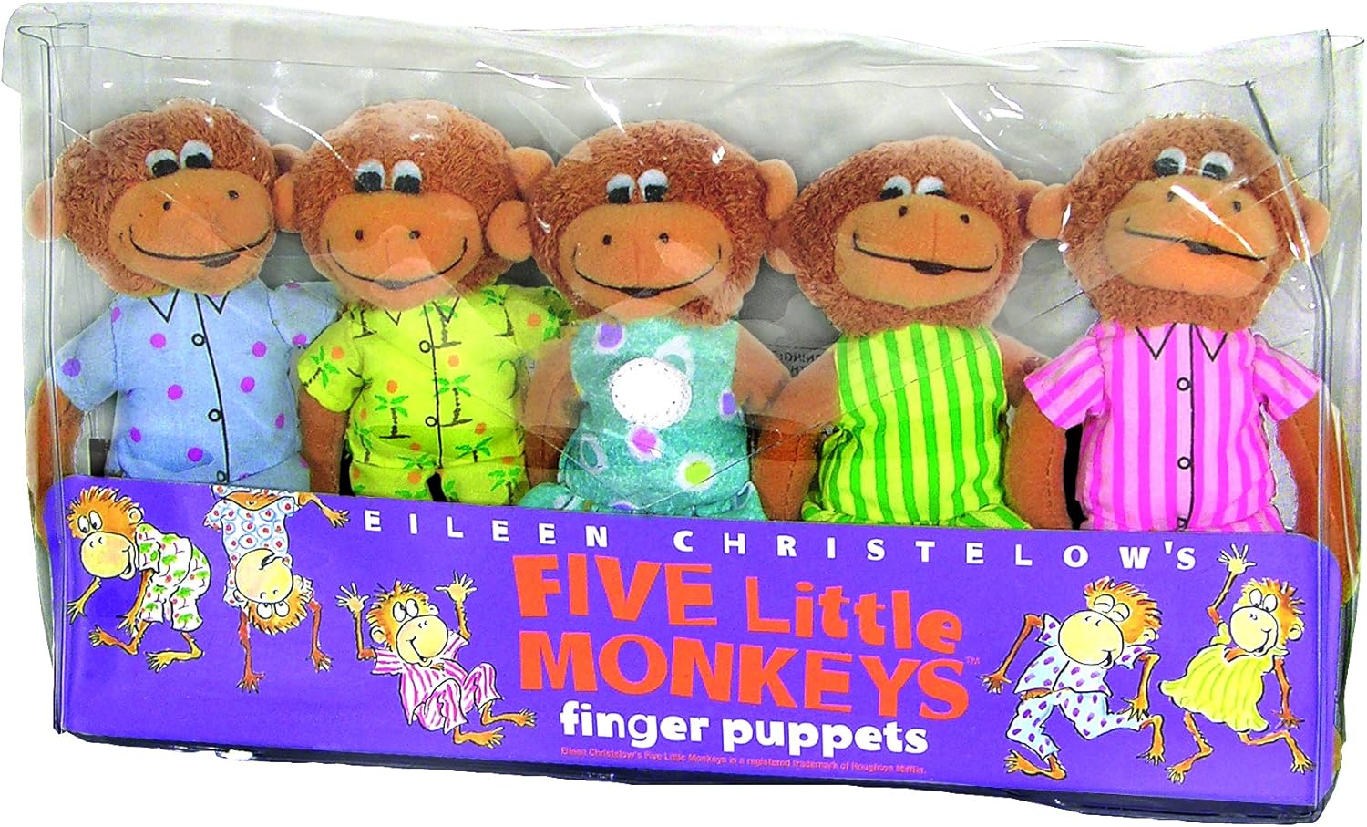 Five Little Monkeys Finger Puppet Playset – Puppet Ministry Puppets