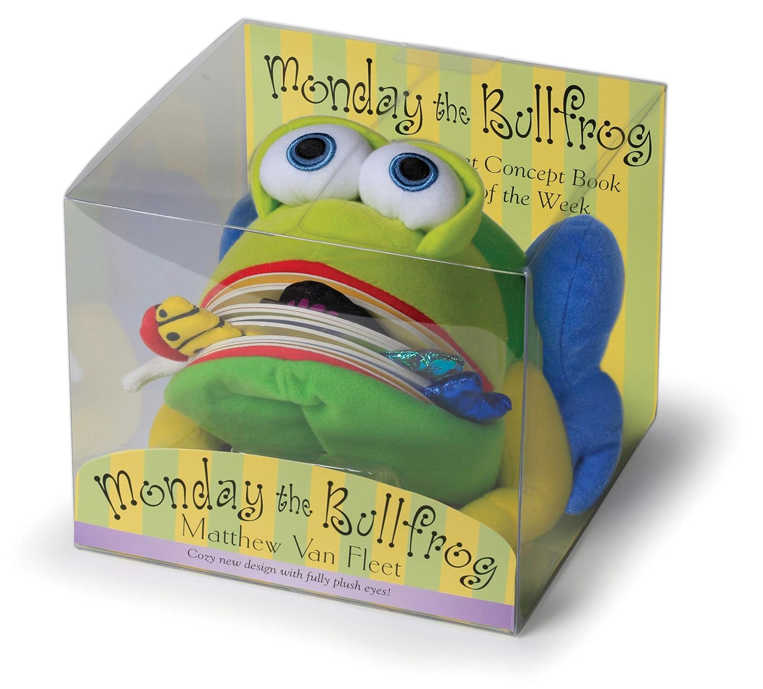Monday the Bullfrog: A Huggable Puppet Concept Book about the Days of ...