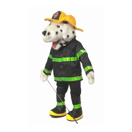 Fire-Dog Full-Body Pro Puppet. Christian Puppet Ministry Puppets.