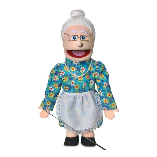 Granny Puppet. Grandma. Ministry Puppets. – Puppet Ministry Puppets